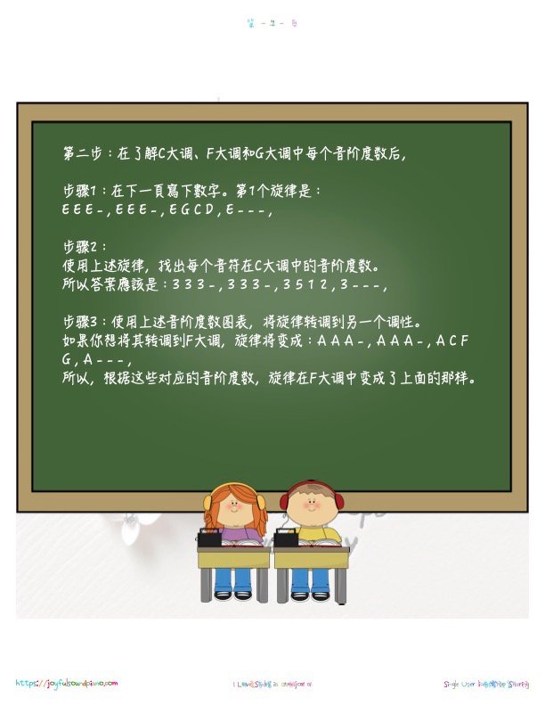 Scales Technique Sheet Music freeI Love Scales in C Major 01 我愛音階C大調 01